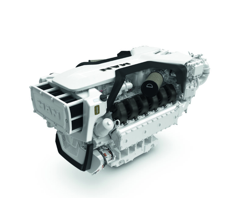 MAN Engines lanza el nuevo motor V12X - Europa Azul